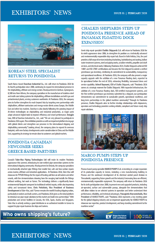 Chalkis Shipyards Featured in Posidonia 2026 Newsletter - Chalkis ...